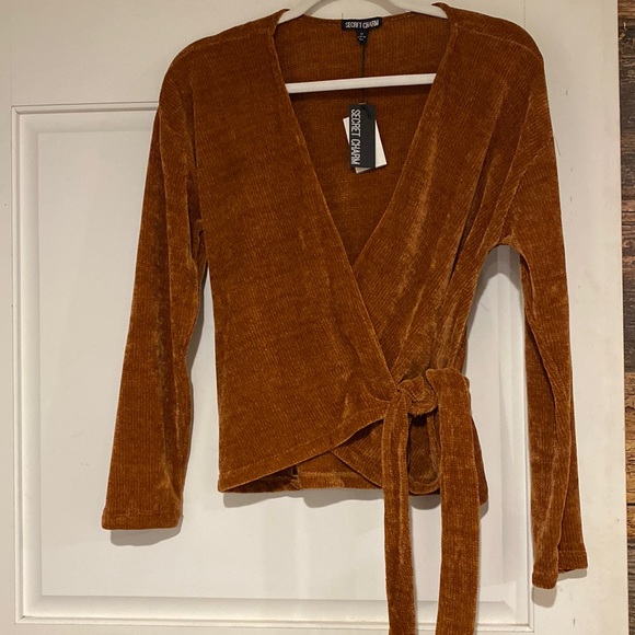 Tops | Medium Size Rust Color Blouse | Poshmark